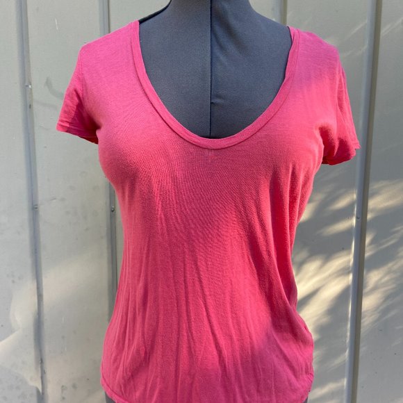 James Perse | Tops | James Perse California Scoop Neck Short Sleeve Tee ...